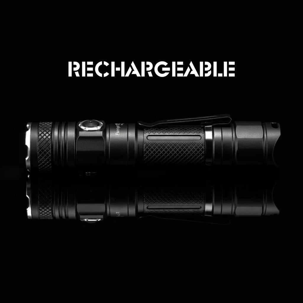 FandyFire FM10 Tactical Flashlight - 1200 LUMENS | 984 FT | IP44